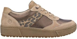 Remonte Femme D2t01 Baskets Basses, Beige, 36 EU