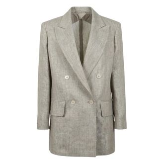 Max Mara Femme, Manteaux, Beige, Taille: 38 FR Olimpia Blazer