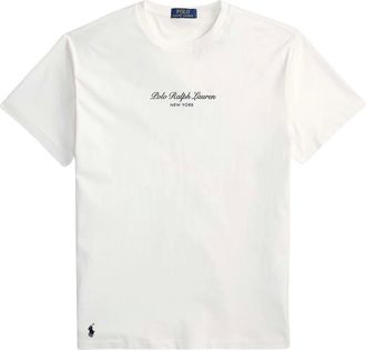 Polo Ralph Lauren Homme, Tops, Blanc, Taille: S T-shirt en maille