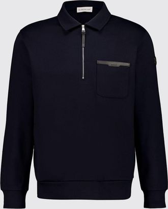 Moncler Sweatshirt Homme couleur Bleu