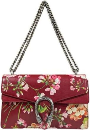 Gucci Sac bandouli&egrave;re GG Blooms Pre-owned - Femme - Pre-owned - Rouge - Taille: ONE Size