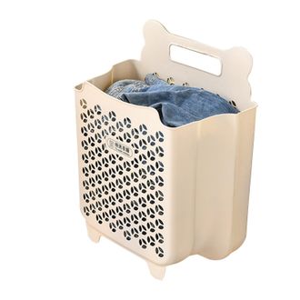 Generico W&auml;schekorb - faltbarer W&auml;schekorb zur Aufbewahrung schmutziger Kleidung | Wascheimer f&uuml;r das Badezimmer - f&uuml;r Hemden, Hosen, Socken, Pullover, Schals