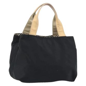 Burberry Sac &agrave; main vintage doccasion - Femme - Pre-owned - Noir - Taille: ONE Size