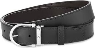 Montblanc Ceinture en cuir boucle en acier