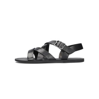 Vagabond Schwarze Lederkreuzriemensandale - - Shoes - Damen - Schwarzk - 37 EU