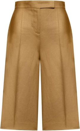 Max Mara Femme, Shorts, Beige, Taille: 42 FR Long Shorts