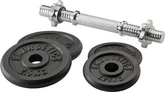 ENERGETICS Kurzhantel-Set Guss - 10 kg