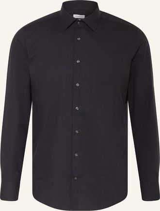 Seidensticker Seidensticker Hemd Slim Fit schwarz