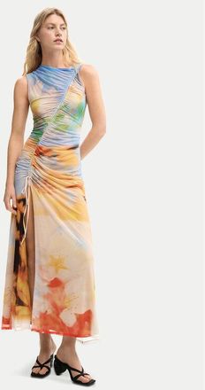 Desigual Sommerkleid Jade 26SWVK38 Bunt Slim Fit