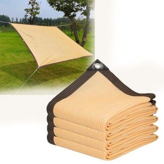 Generic Filet Ombrage Exterieur 1x2m 2x2m 3x2m 4x5m Voile Dombrage Toile Ombrage avec OEillets Filet Dombrage De Jardin Filet Brise Vue Balcon Toile Ombrage R