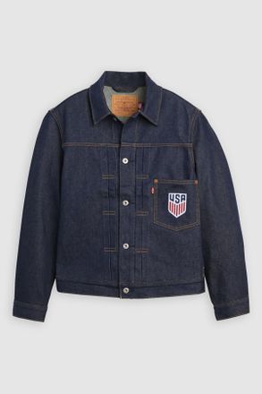 Levi's U. s. Soccer Type I Jacke - Herren - Blau / Blau