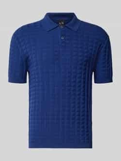 A|X Armani Exchange Regular Fit Poloshirt aus Viskose-Mix Modell Maglia