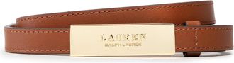 Lauren Ralph Lauren Damengürtel Lauren Ralph Lauren New Plaque 412873090002 Braun