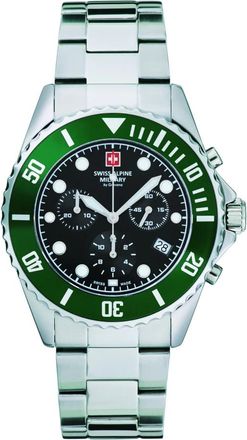 Swiss Alpine Military Chronograph Uhr - - Accessories - Herren - Grau - ONE SIZE