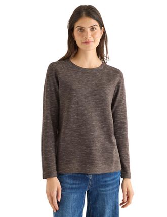 Cecil Damen Rundhals Strukturpullover