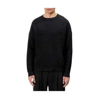 Drykorn Neelio Rundhals-Strickpullover - - Knitwear - Herren - Schwarzk - L