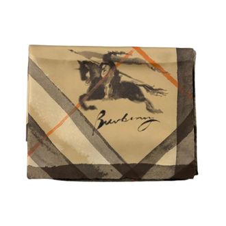 Burberry unisex, Accessoires, Beige, Taille: ONE Size SS Watercolour Oblong