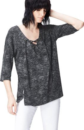 Find. 70198 t shirt damen, Schwarz (Black), 36 (Herstellergr&ouml;&szlig;e: Small)