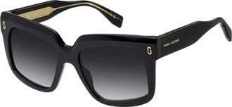 Marc Jacobs Femme, Accessoires, Noir, Taille: 53 MM Lunettes de soleil