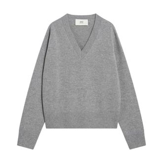 Ami Herren, Strickwaren, Grau, XLGr&ouml;&szlig;e
