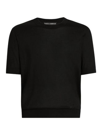 Dolce & Gabbana Pull Col Rond - Noir