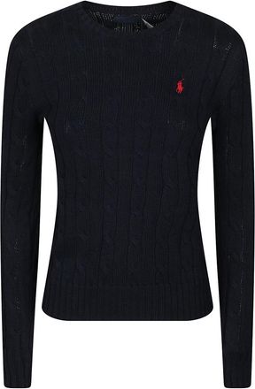 Polo Ralph Lauren Femme, Pulls, Bleu, Taille: 36 FR Julianna Long Sleeve Sweater