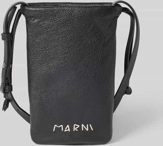 Marni Riementasche mit Logo-Stitching
