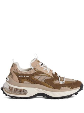 Dsquared2 baskets Bubble &agrave; semelle &eacute;paisse - Marron