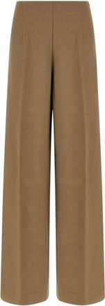 Herno Femme, Pantalons, Brun, Taille: 40 FR Micro Sequin Pants