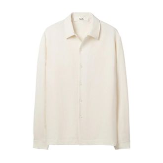 S&eacute;fr Femme, Blouses et Chemises, Beige, Taille: 40 FR Sense Shirt