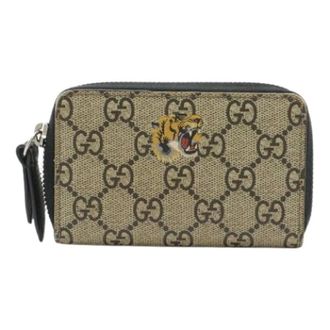 Gucci unisex, Pre-owned, Beige, Taille: ONE Size Pre-owned Toile petite-maroquinerie