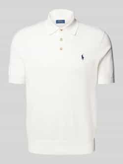 Polo Ralph Lauren Regular Fit Poloshirt mit Label-Stitching