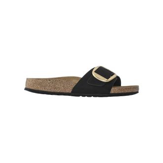 Birkenstock Femme, Chaussures, Noir, Taille: 41 EU Madrid Big Buckle Narrow Fit