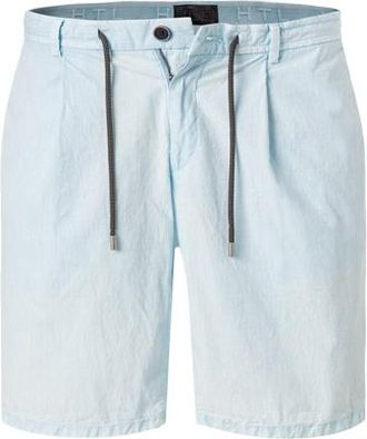 Hiltl Herren Bermudashorts blau Baumwolle