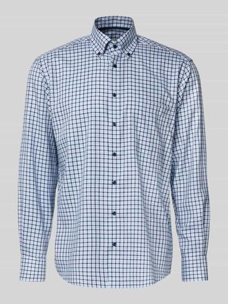Eterna Comfort Fit Business-Hemd mit Button-Down-Kragen