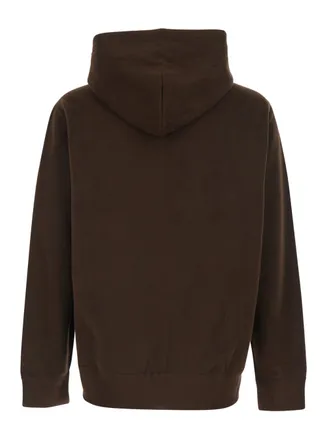 Polo Ralph Lauren Mens Hooded Sweatshirt Brown Cotton Sweatshirts Sweater