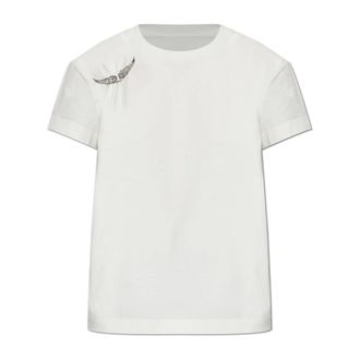 Zadig&Voltaire Damen, Oberteile, Wei&szlig;, LGr&ouml;&szlig;e