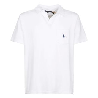 Polo Ralph Lauren Homme, Tops, Blanc, Taille: M Polo en Maille