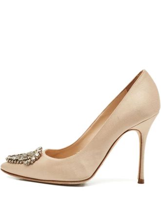 Manolo Blahnik 1155298 Beige - Tons neutres