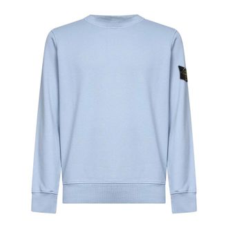 Stone Island Homme, Sweatshirts et sweats &agrave; capuche, Bleu, Taille: XL Crewneck SweaT-shirt