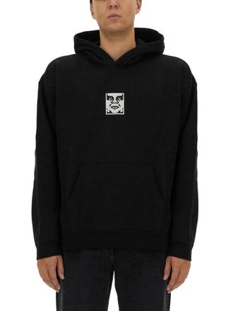 Obey Icon Hoodie - Black