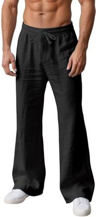 Generic Jogging Homme Pantalon Jogging Homme Pantalon Survetement Homme Confortable Classique - Pantalon &Eacute;vas&eacute; L&eacute;ger Toute Saison - Ample, Confortable, Id&eacute;al 