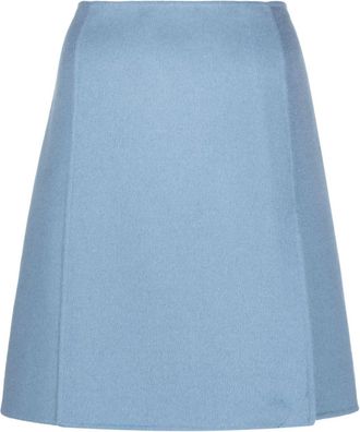 Parosh Jupe en laine taille haute Parosh