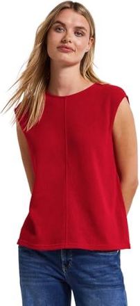 Street One A323332 T-Shirt, Glory Red, 40 Femme