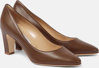 Manolo Blahnik Pumps Sikotto 70 aus Leder