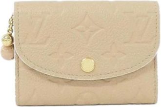 Louis Vuitton Porte-monnaie Pre-owned - Femme - Pre-owned - Beige - Taille: ONE Size
