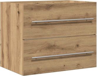vidaXL Waschbeckenunterschrank Artisan-Eiche 60x38,5x48 cm Vidaxl