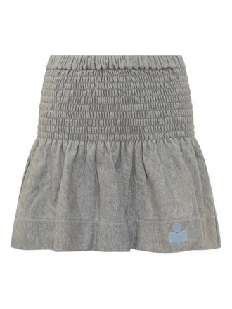 Isabel Marant minijupe Pacifica - Gris