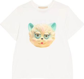 Valentino Le Chat De La Maison-print T-Shirt