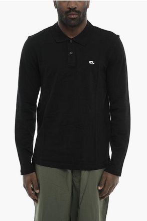 Diesel Long Sleeve Cotton Piqu&eacute; Polo T-SMITH-LS-DOVAL-PJ size 3xl